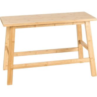 Beliani Beliani - Banc de Salle de Bain Minimaliste en Bambou Console Marron Clair Iguazu