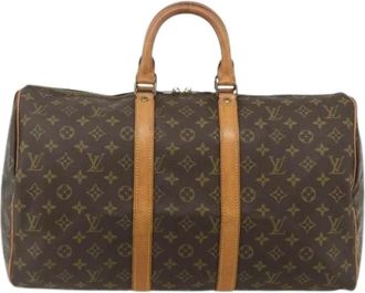 Louis Vuitton unisex, Pre-owned, Brun, Taille: ONE Size Sac Keepall Pre-owned