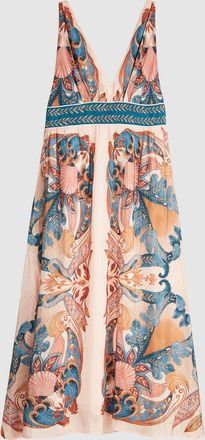 Farm Rio Robe Garden Scarf Soft Pink