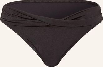 Watercult Watercult Basic-Bikini-Hose Shimmering Solids schwarz