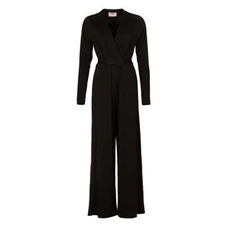 Freebird by Steven Vasili LS Jumpsuit - - Jumpsuits & Playsuits - Damen - Schwarzk - M