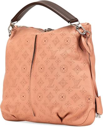 Louis Vuitton Hobo Bags - Monogram Mahina Selene PM - Gr. unisize - in Gold - f&uuml;r Damen