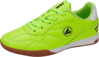 Jako Jungen Unisex Kinder J-SI Signature Hallenturnschuh, neon Yellow/Jet Black, 28 EU