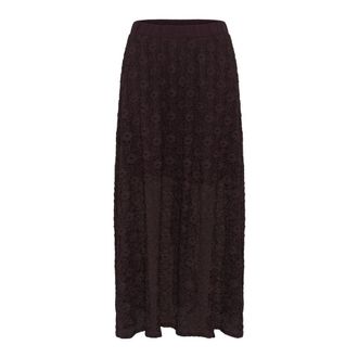 Kaffe KAallie Rock - - Skirts - Damen - Braun - L