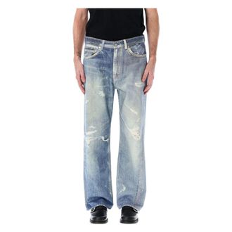 Our Legacy Vintage Denim Weite Beinhosen - - Jeans - Herren - Blau - W34