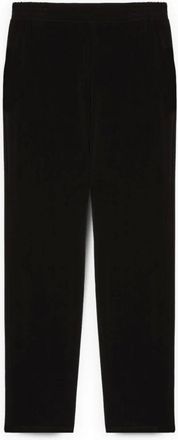 Fiorella Rubino Femme, Pantalons, Noir, Taille: 40 FR Jersey Joggers