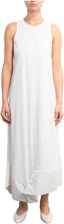 Pierantonio Gaspari Femme, Robes, Blanc, Taille: 40 FR Abito Jersey
