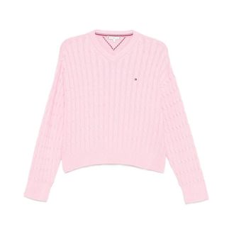Tommy Hilfiger Femme, Pulls, Rose, Taille: 38 FR Tommy Hilfiger Sweaters Rose