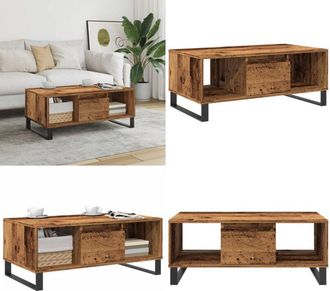 vidaXL Couchtisch Altholz-Optik 90x50x36,5 cm Holzwerkstoff - Vidaxl
