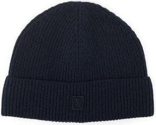 Aigle Bonnet &agrave; revers uni en laine m&eacute;lang&eacute;e