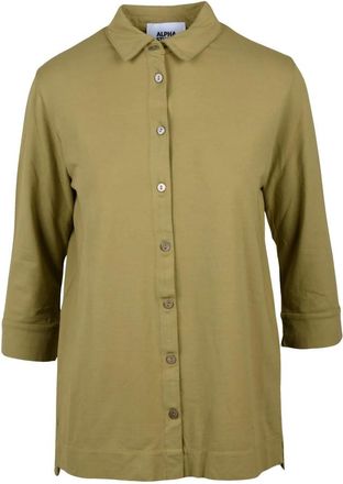 Alpha Studio Alpha Studio chemise - Femme - Blouses et Chemises - Vert - Taille: 38 FR
