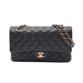 Chanel Sac bandouli&egrave;re vintage pr&eacute;-poss&eacute;d&eacute; - Femme - Pre-owned - Noir - Taille: ONE Size