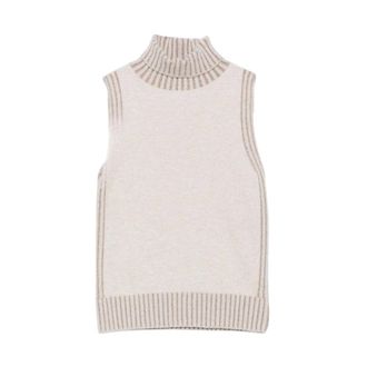 D.exterior Pull D Exterior - Femme - Pulls - Beige - Taille: 40 FR