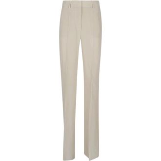 Sportmax Sportliche Hose mit G&uuml;rtel - - Trousers - Damen - Beige - M