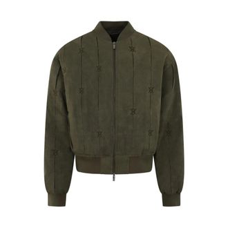 Daily Paper Clothing Gr&uuml;ne Bomberjacke f&uuml;r Herren - - Jackets - Herren - Gr&uuml;n - M