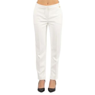 Elisabetta Franchi Damen, Hosen, Beige, SGr&ouml;&szlig;e