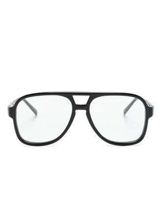 Moscot lunettes de vue Sheister &agrave; monture pilote - Noir