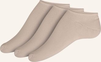 Item m6 Item m6 3er-Pack Socken Sneaker No Show Mit Kompression beige