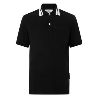 Philipp Plein Polohemd kurzarm - - Tops - Herren - Schwarzk - L