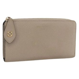 Louis Vuitton Portefeuille Long Pre-owned - Femme - Pre-owned - Beige - Taille: ONE Size