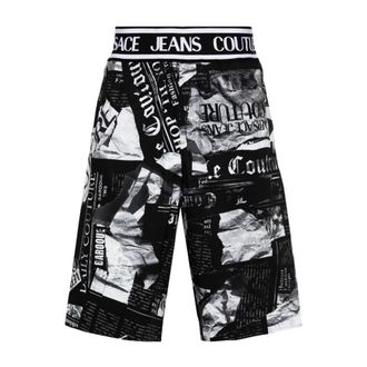 Versace Jeans Couture Homme, Shorts, Noir, Taille: S Shorts Homme Noirs Ss24