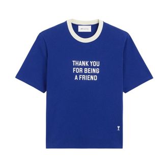 Ami Hauts - Homme - Tops - Bleu - Taille: L