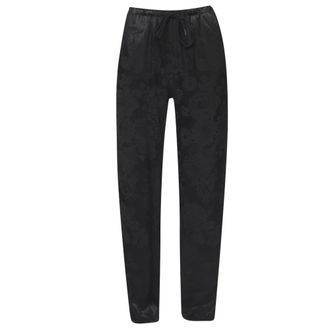 Maison Margiela Femme, Pantalons, Noir, Taille: 34 FR Pantalon Jacquard