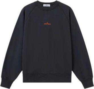 Stone Island Homme, Sweatshirts et sweats &agrave; capuche, Noir, Taille: XL SweaT-shirt col rond