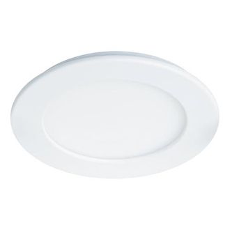 Eglo connect.z Spot LED encastrable pour salle de bains Fueva-Z, extra-plat, Ø 120 mm, lampe encastrée ZigBee, contrôlable par appli et commande vocale, bl