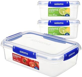 Sistema 3 Pack Amazon exclusive Klip it Plus ECOM 1 x 2.2L 2 x 1L(1)