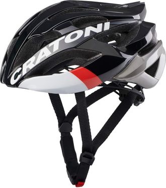 Cratoni C-Bolt Allround Rennradhelm Roadhelm Straßenhelm, schwarz Glanz, Größe L/XL (59-62 cm)