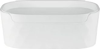 Spirella colección, Contenedores 20x7,5x14 cm, Polipropileno, Blanco Kollektion Pool, Behälter, 20 x 7,5 x 14 cm, Polypropylen, Weiß, White