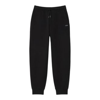 Lacoste Double-face Jersey Sweatpants - - Trousers - Damen - Schwarzk - L