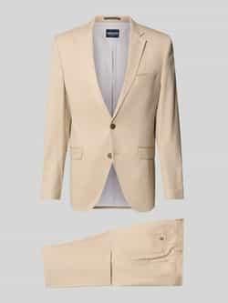 Daniel Hechter Regular Fit Anzug mit Viskose-Anteil