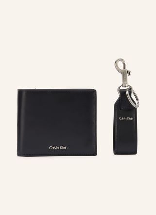 Calvin Klein Set: Geldb&ouml;rse Und Schl&uuml;sselanh&auml;nger schwarz