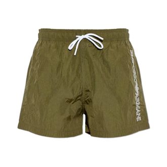 Emporio Armani Signature Boxer - - Swimwear - Herren - Gr&uuml;n - L