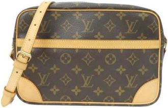 Louis Vuitton unisex, Pre-owned, Brun, Taille: ONE Size Sac bandouli&egrave;re en toile Pre-owned