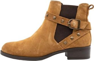 Marc Marc Shoes Femme Camille Botte Tendance, Cow Suede Cognac, 39 EU