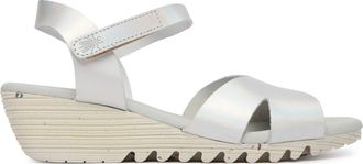 FLY London Sandalen Fly London Ollafly P145446 Silberfarben