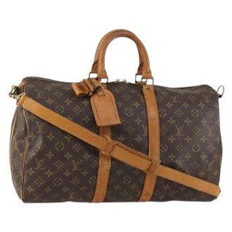 Louis Vuitton unisex, Pre-owned, Brun, Taille: ONE Size Sac Week-end Vintage Pre-owned