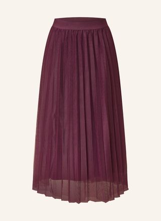 Betty&Co Betty&Co Plisseerock Aus Mesh lila