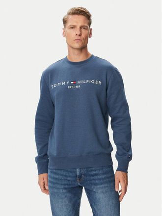 Tommy Hilfiger Sweatshirt Logo MW0MW11596 Blau Regular Fit