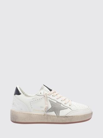 Golden Goose Baskets Ball Star 2 en cuir de veau &agrave; effet us&eacute;