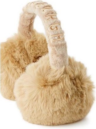 Goldbergh bestickter Ohrenschützer in Braun