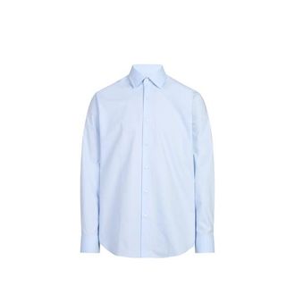 HUGO BOSS Chemise Joe unie en coton m&eacute;lang&eacute;