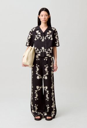 Claudie Pierlot Gebl&uuml;mtes Hemd