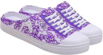 IFUNDOM Sandales d&Eacute;t&eacute; pour Femmes Pantoufles &agrave; Semelles Souples Antid&eacute;rapantes Respirantes et Ajour&eacute;es Taille 40 Couleur Violette Maison la Plage Activit&eacute;s de