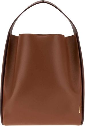 Jil Sander Femme, Sacs, Brun, Taille: ONE Size Pivot Bucket Bag