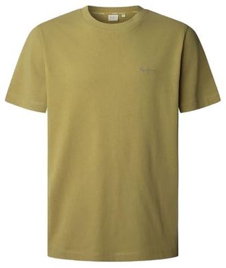 Pepe Jeans London Contrast Connor T-Shirt, Vert (Vert Olive), XXL Homme