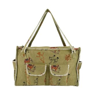 Baziszt Baziszt, Homme, Sacs, Vert, Taille: ONE Size Sac fourre-tout en coton avec poche